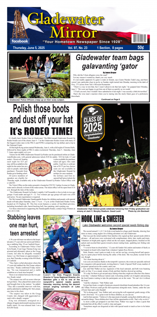 » 2024 GLADEWATER ROUND-UP RODEO